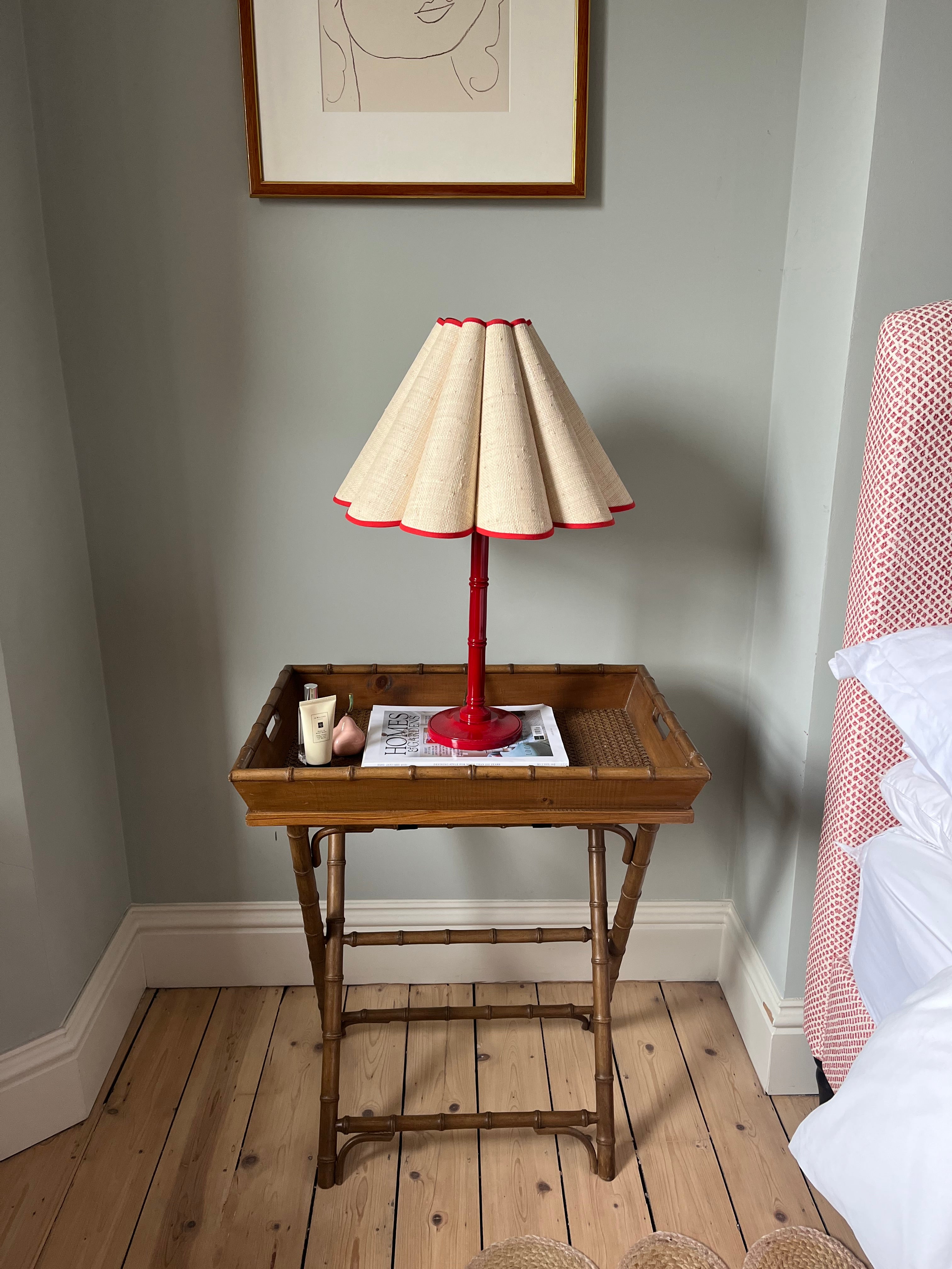 A pair of faux bamboo butler tables – TarnLondon